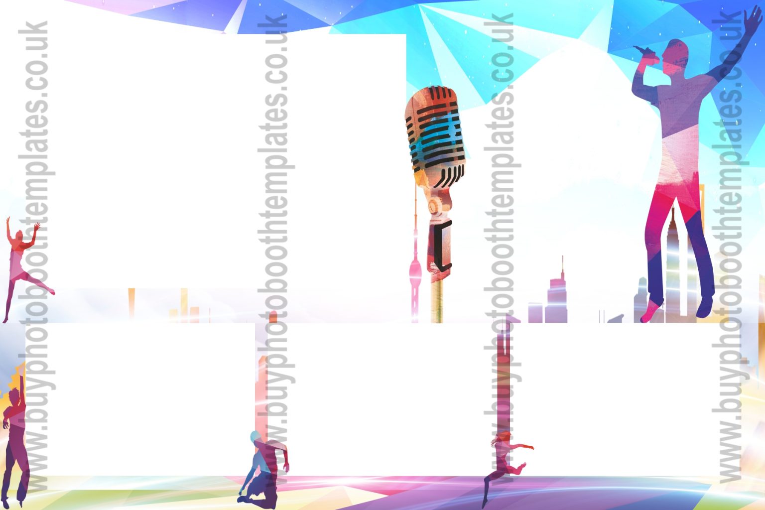 4 PICTURE PHOTO TEMPLATE – Photo Booth Templates